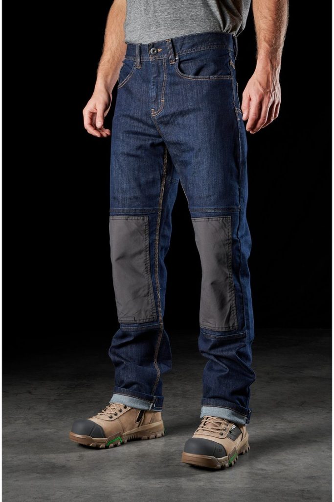FXD Original Work Jeans, WD-1 Kneepad Stretch Denim Jeans - Safety1st