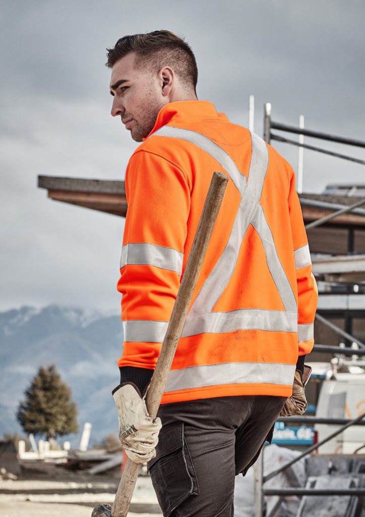 Syzmik X Back Rail Jumper Unisex Hi Vis - Safety1st
