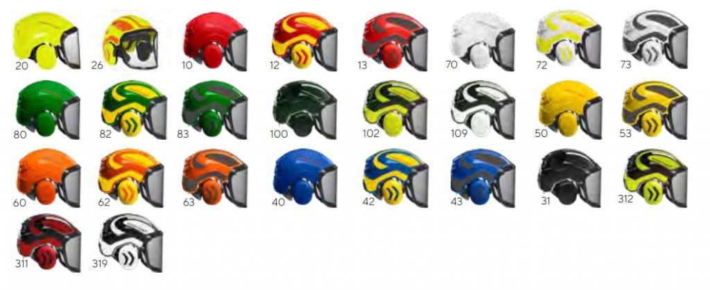 PROTOS Helmet Integral G16 Visor Forestry - Safety1st
