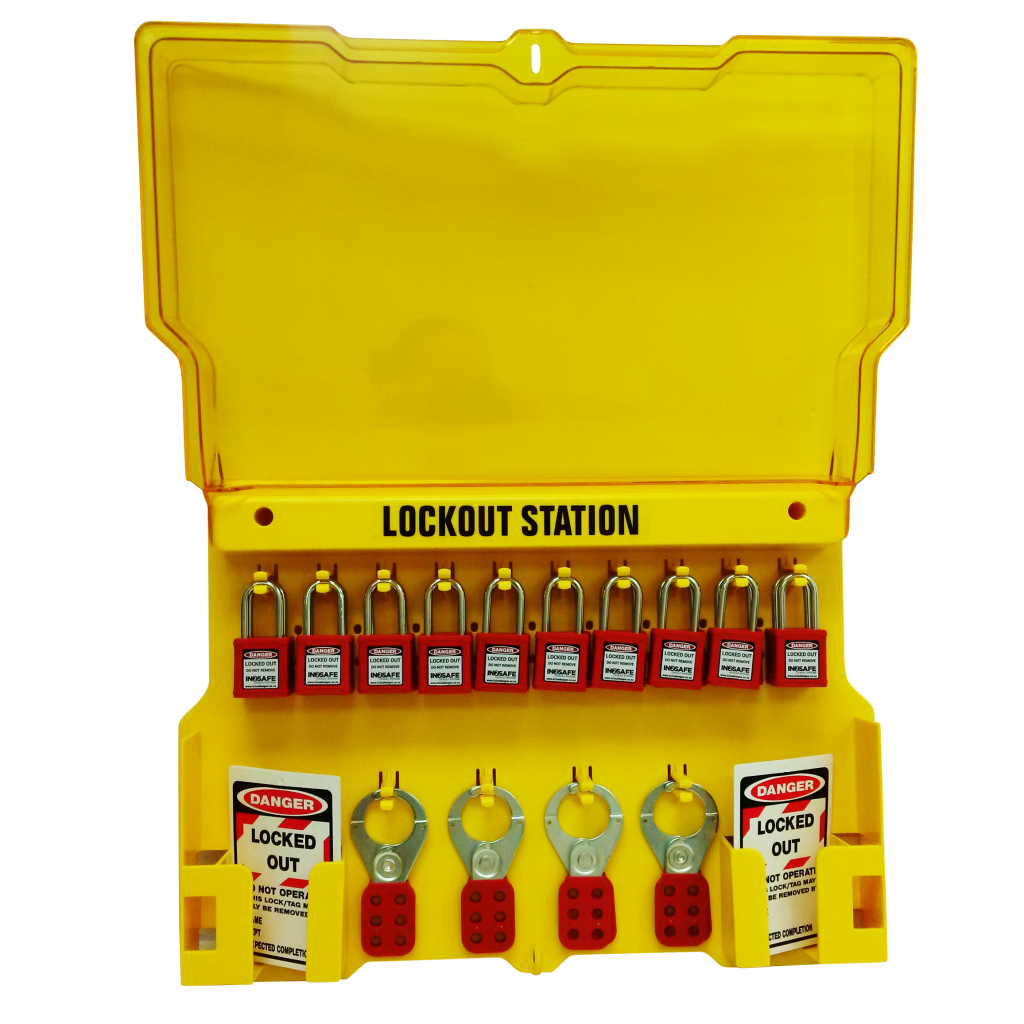IN2SAFE Lockout Station Only Can Hold 10-20 Locks - Safety1st