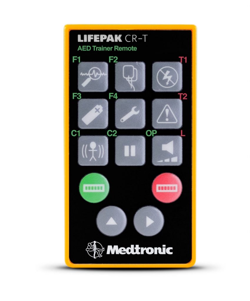 Lifepak CR Plus Trainer Replacement Remote Control and Cable - Safety1st
