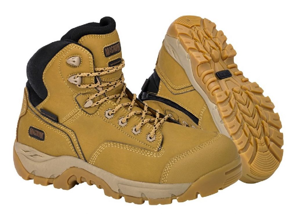 Magnum Precision Max Work Boots Zip Side Waterproof