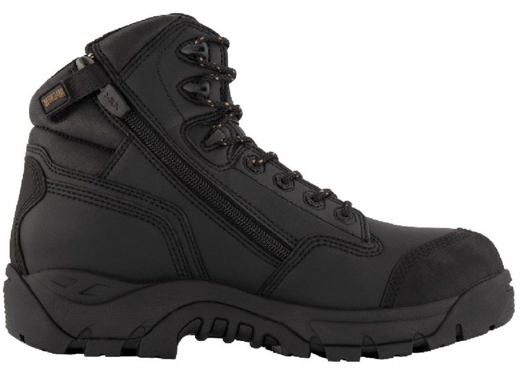 Magnum Precision Max Work Boots Zip Side Waterproof