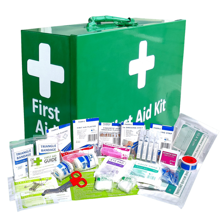 Industrial First Aid Kit 1-50 Person Landscape - Metal Box