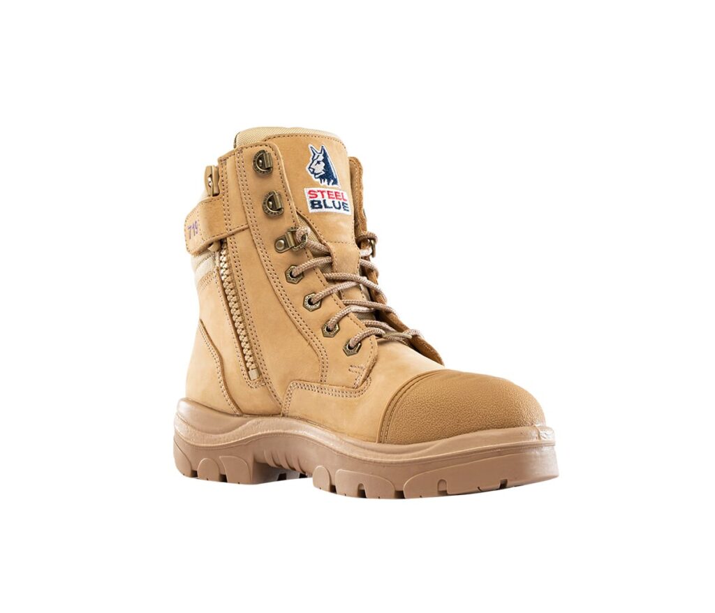 Steel Blue Ladies Boot Southern Cross Side Zip - Black or Sand