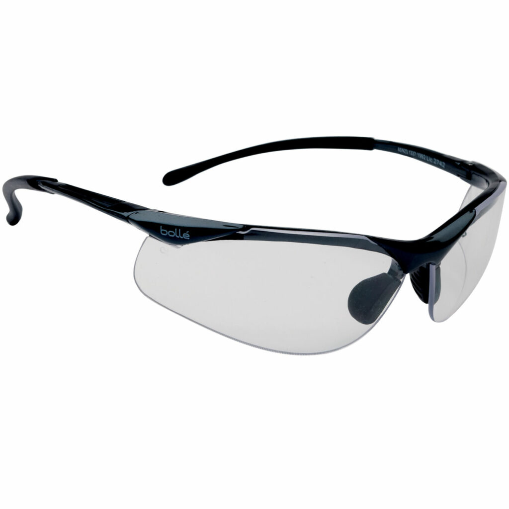 Bolle Contour Glasses (Sidewinder) Clear 1615501 - Safety1st