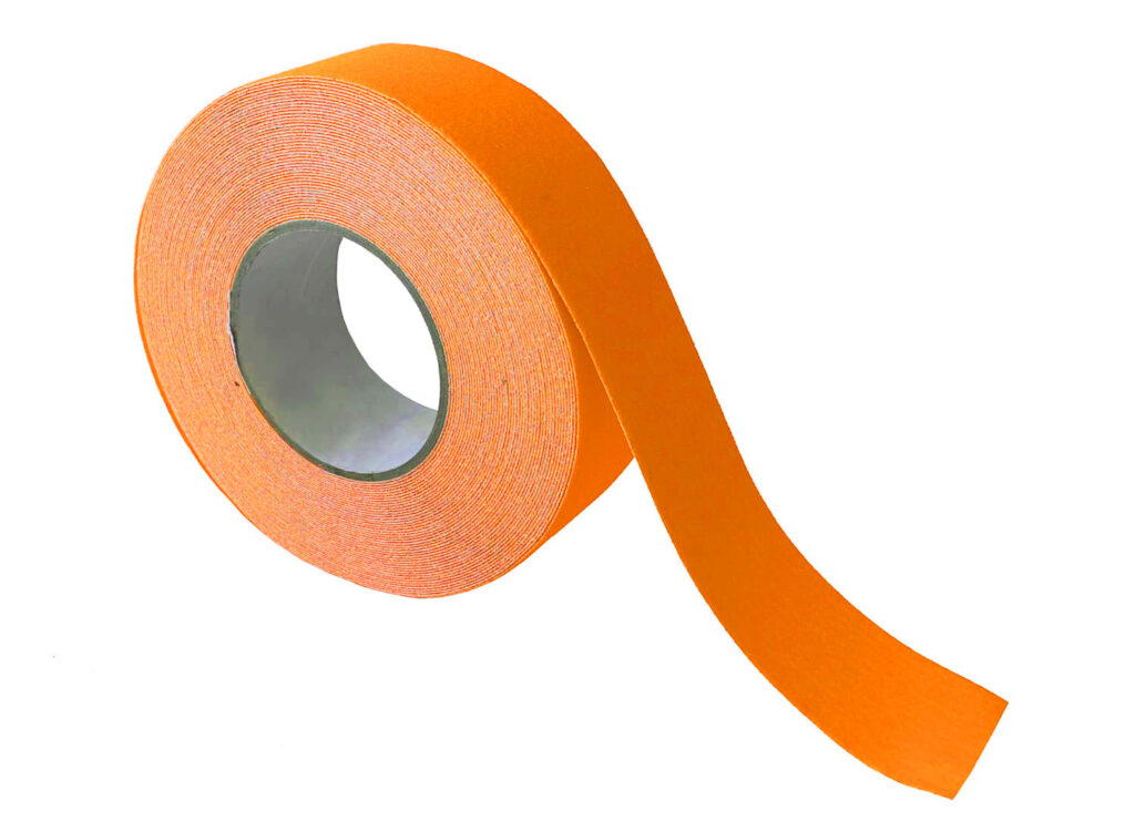 Tape Grit Hi-Vis Fluoro Orange 50mmx18M - Safety1st