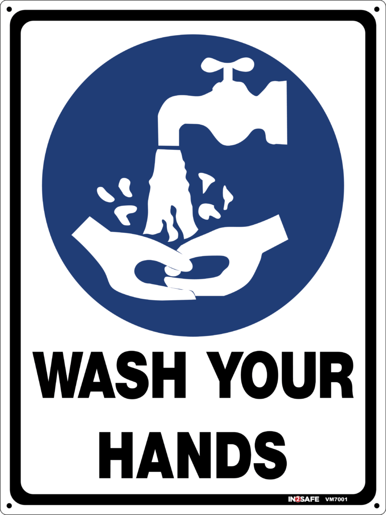 Wash Your Hands Sign VM7001 - Safety1st