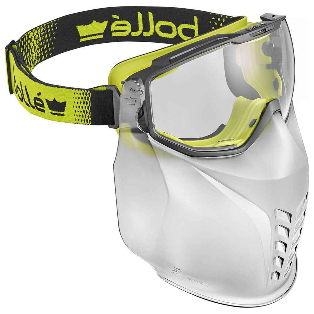 Bolle Goggle with Month Guard, Universal Vented - Clear - Safety1st