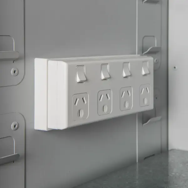 Hazero 4 Socket Charging Point for Lithium-ion Battery Cabinet - Safety1st